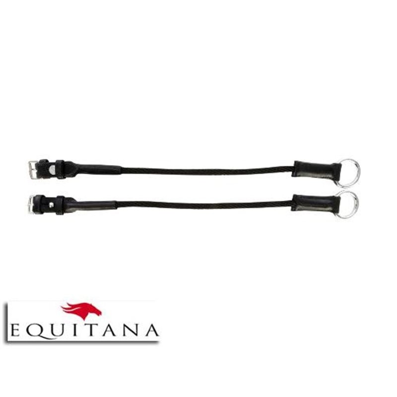 Franghie de nailon cu piele pentru zabaluta gag | Equitana